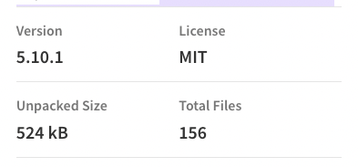 Installed module is too large due to types/demo/node_modules in .tgz file · Issue #343 ...