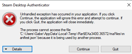 Account Import Issue · Issue #511 · Jessecar96/SteamDesktopAuthenticator · GitHub