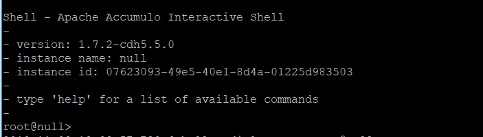 Cdh Accumulo is broken How to fix up? · Issue #760 · apache/accumulo · GitHub