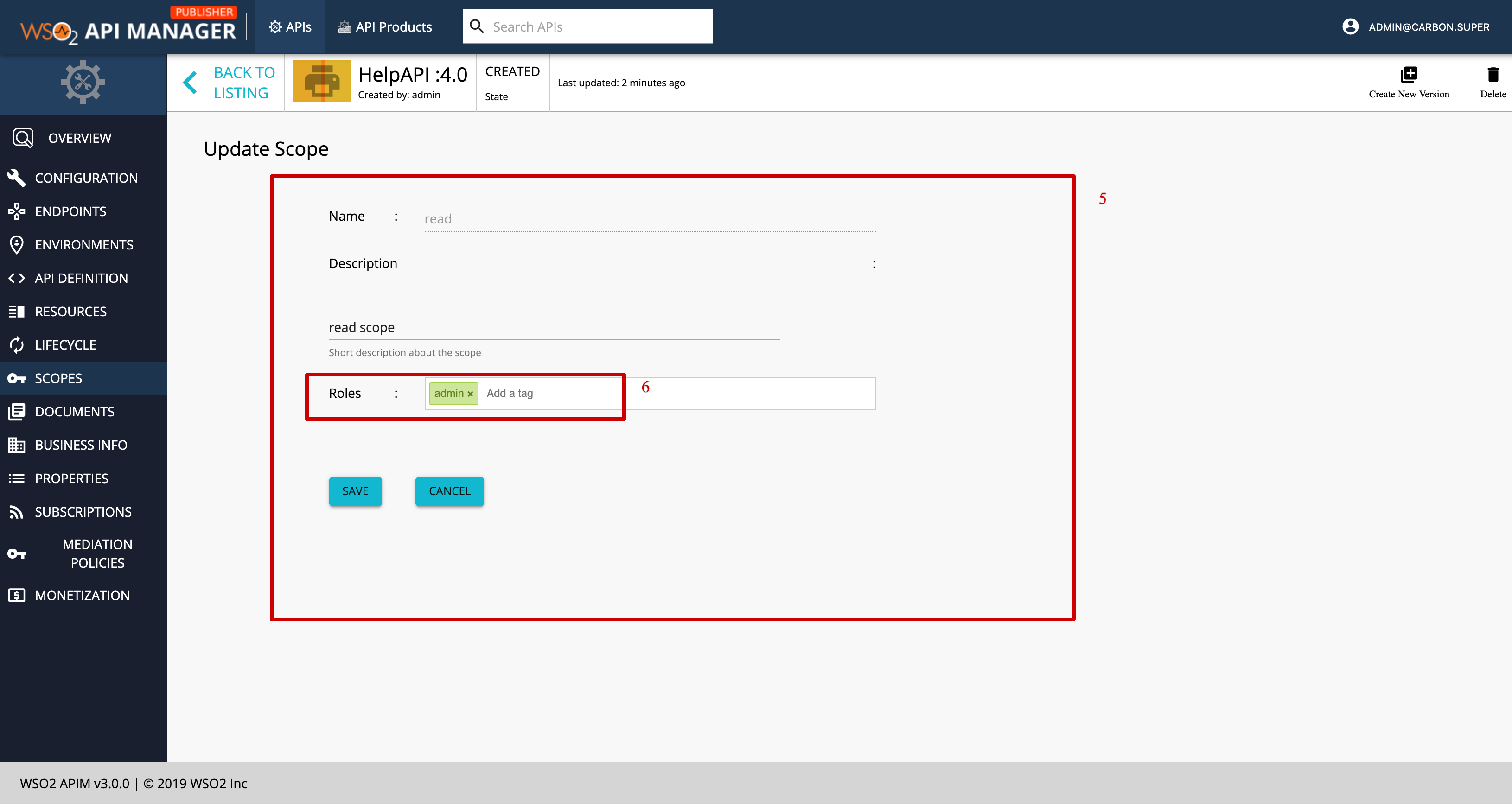 Scope page issues · Issue #5661 · wso2/product-apim · GitHub