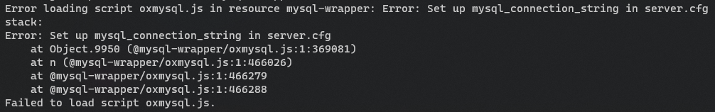 Was Unable To Execute A Query · Issue 57 · Overextendedoxmysql · Github