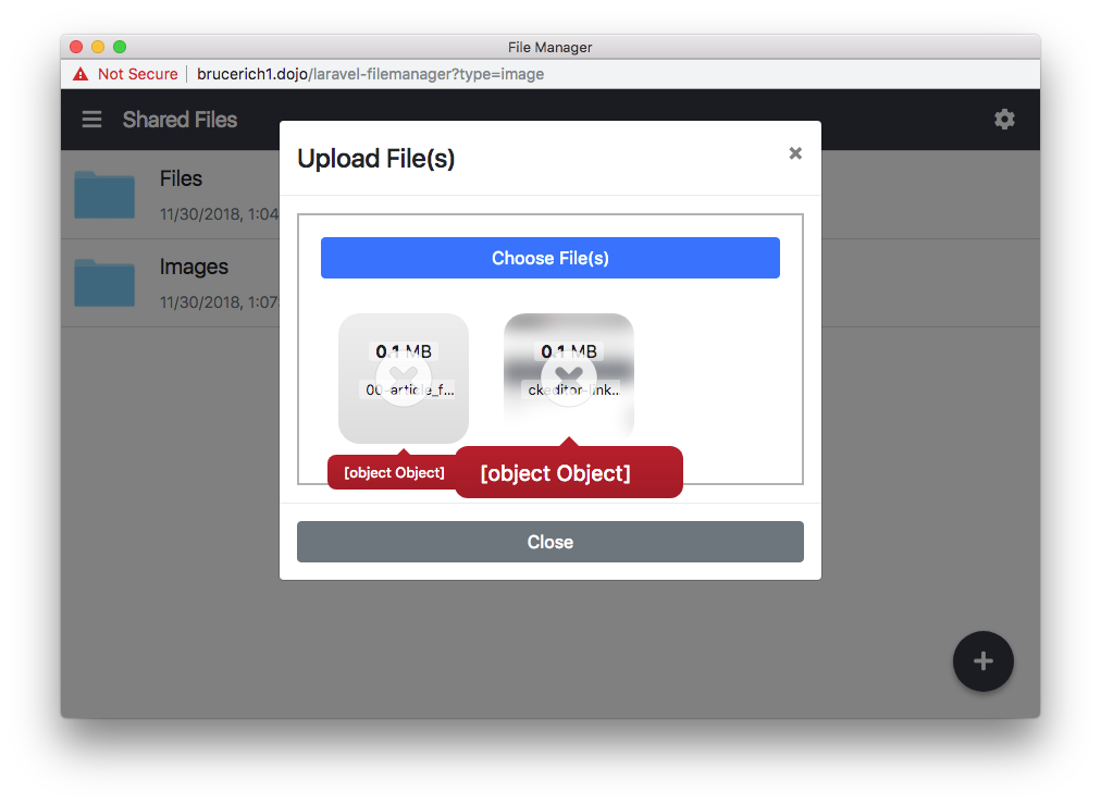 Working with CKEditor Images button, but not with Link button · Issue #722 · UniSharp/laravel ...