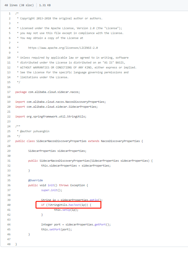 The bug that nocos was not injected when initializing the ip of sidercar · Issue #2912 · alibaba ...