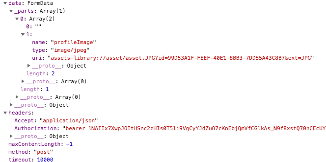 Uploading Images · Issue #183 · infinitered/apisauce · GitHub