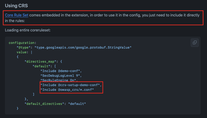 request help: How to import rule set files in Coraza waf · Issue #2044 · apache/apisix-ingress ...