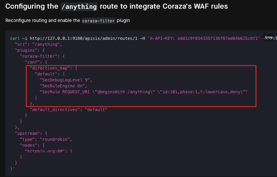 request help: How to import rule set files in Coraza waf · Issue #2044 · apache/apisix-ingress ...