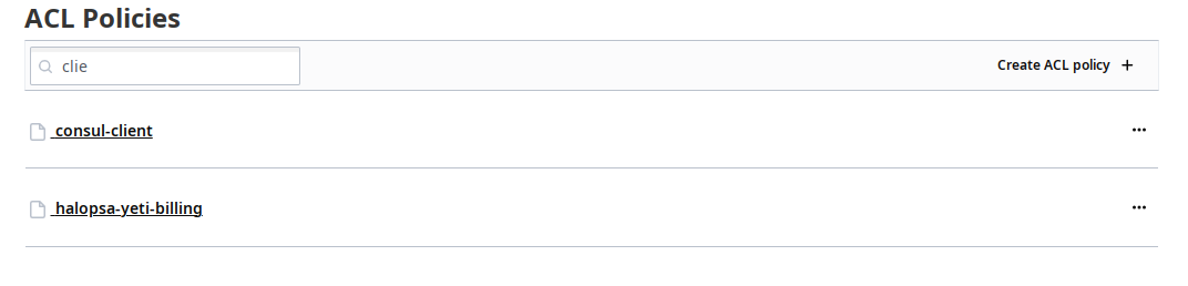 ACL Search results include last policy - except when I search for it · Issue #21452 · hashicorp ...
