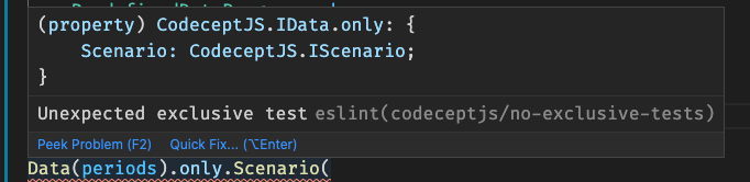 Allow to use `--grep` with dry-run · Issue #2787 · codeceptjs/CodeceptJS · GitHub