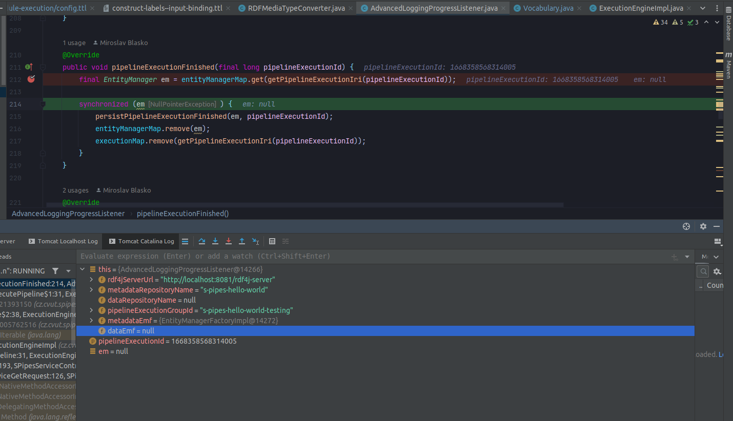 AdvancedLogging listener for skosify example fails · Issue #131 · kbss-cvut/s-pipes · GitHub