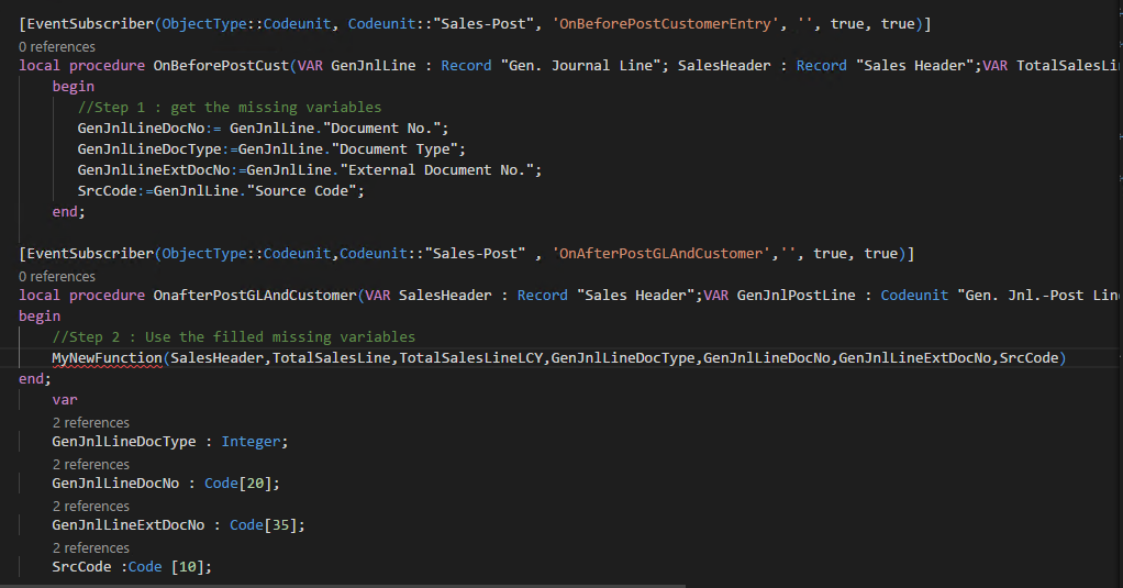 Global variable is blank · Issue #2697 · microsoft/AL · GitHub