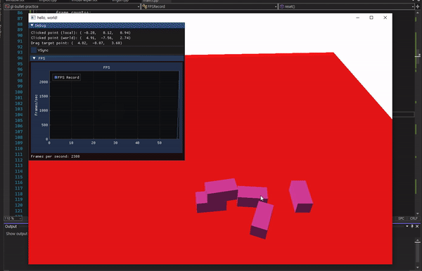 GitHub - Ownfos/gl-bullet-practice: A test project for using OpenGL and ...