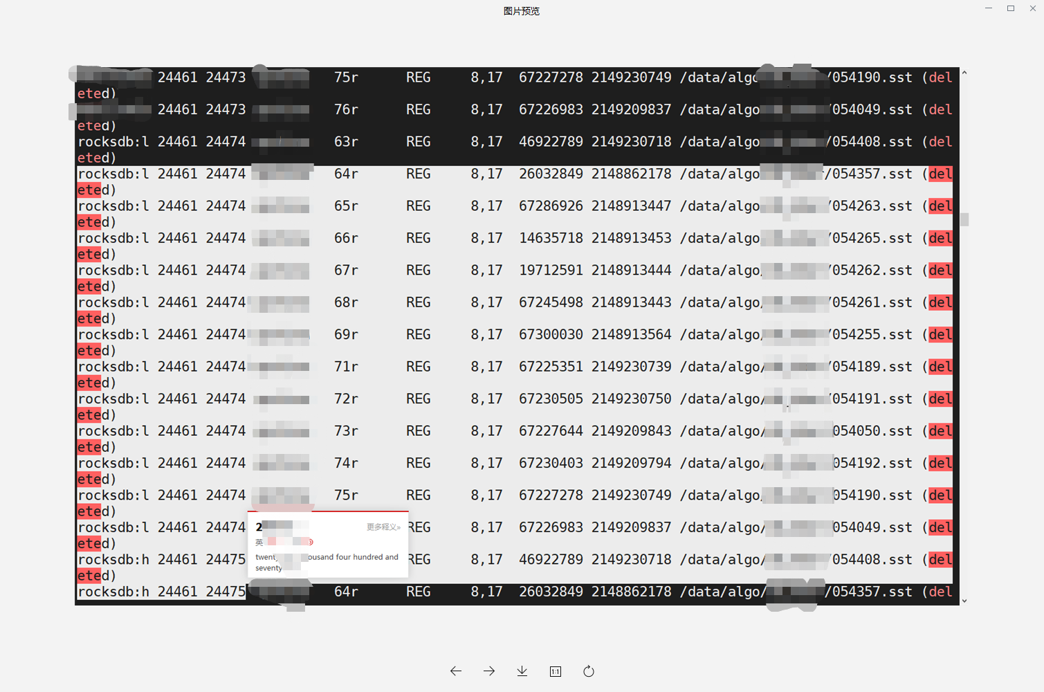 so many deleted sstfile fd not release · Issue #7986 · facebook/rocksdb · GitHub