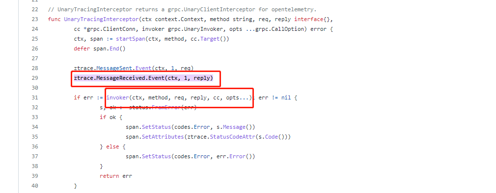 [trace]Invalid tracking event · Issue #1954 · zeromicro/go-zero · GitHub
