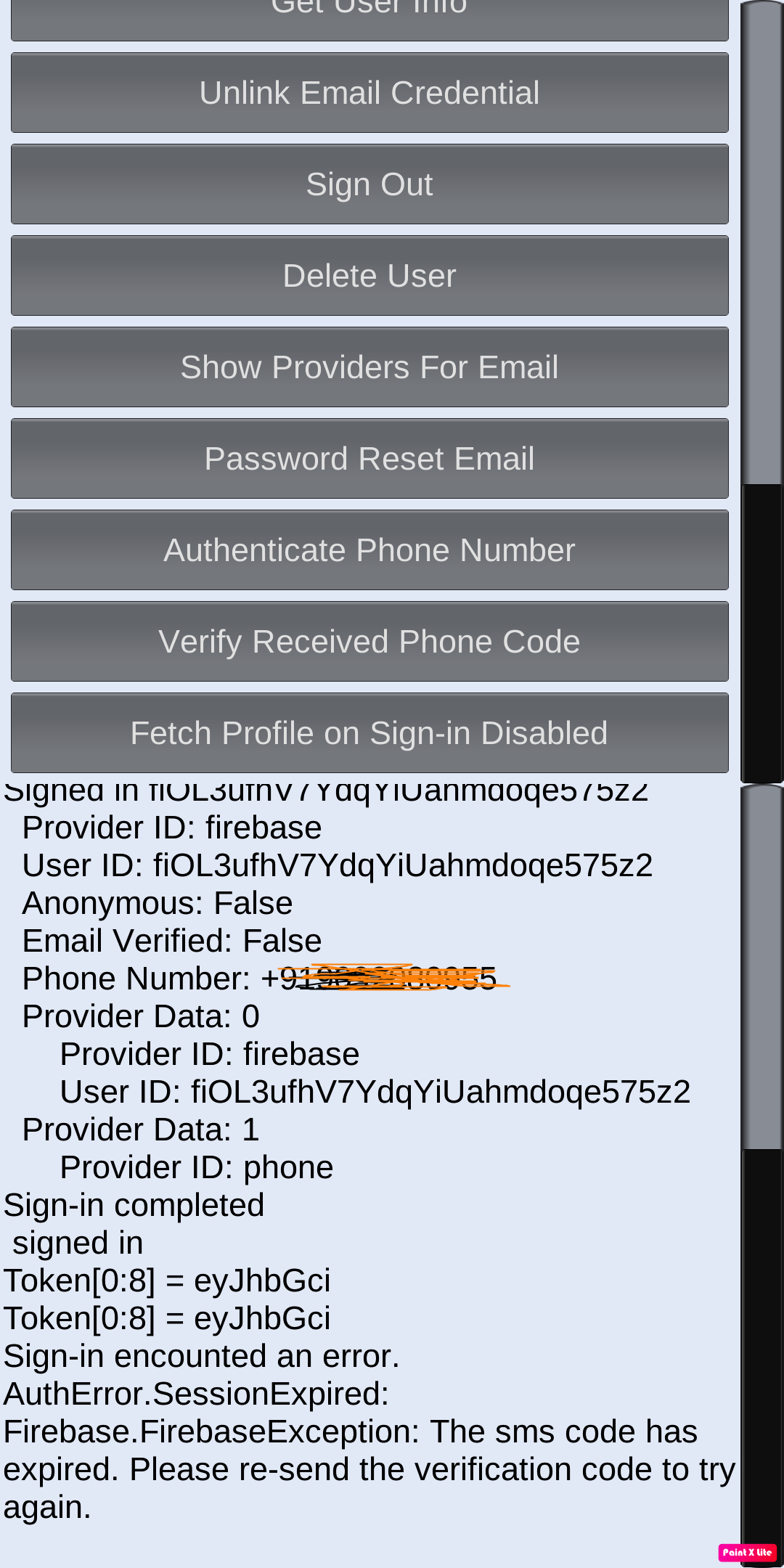 Firebase Sms Authentication Is Not Working · Issue 428 · Firebase