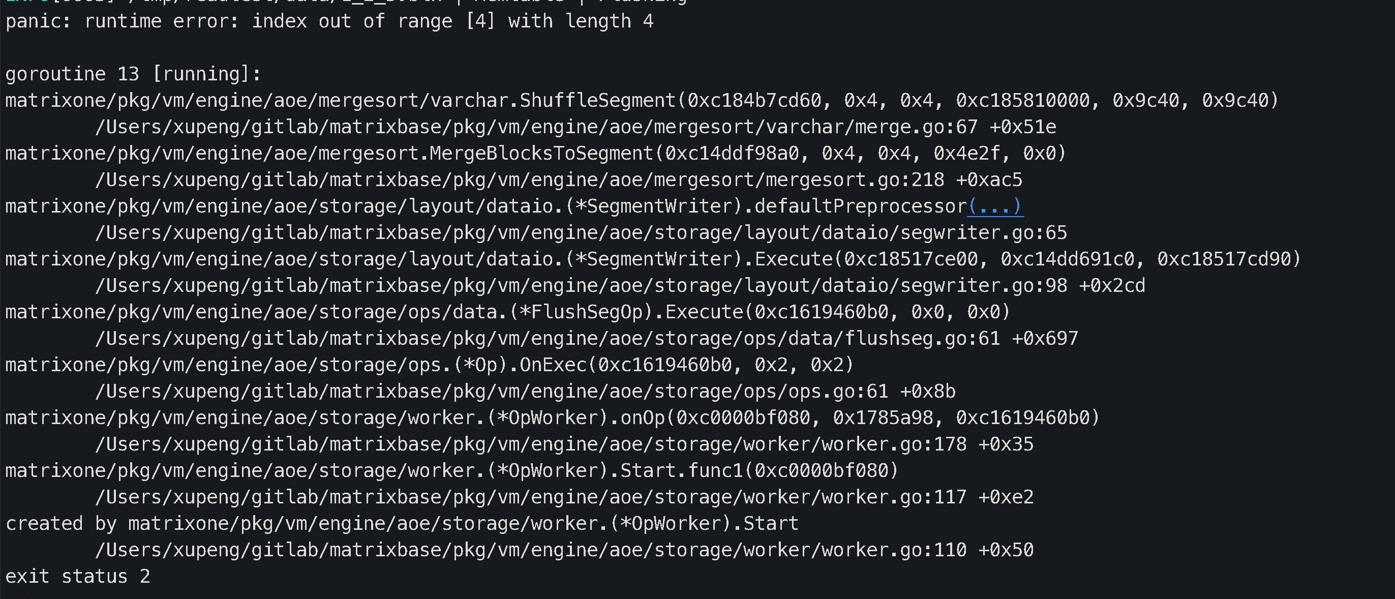 merge sort crash · Issue #333 · matrixorigin/matrixone · GitHub