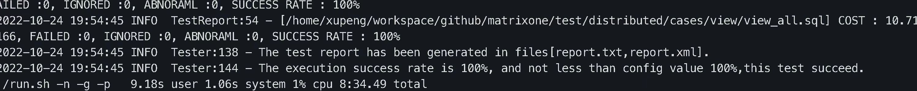 [Bug]: [CN-DN-BVT] Progress report. · Issue #5807 · matrixorigin/matrixone · GitHub