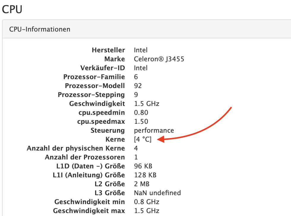 small error with the CPU cores · Issue #473 · iobroker-community-adapters/ioBroker.info · GitHub