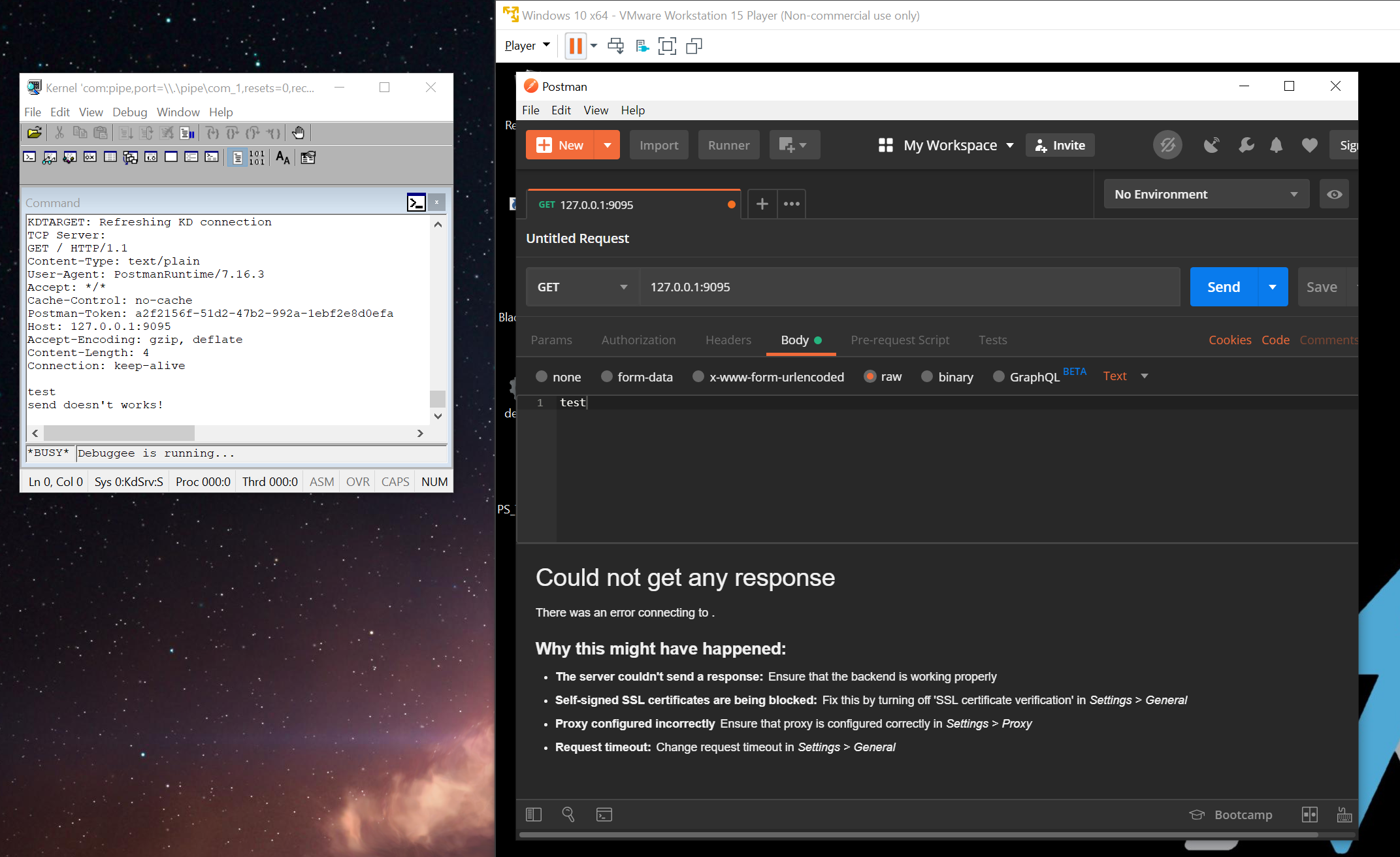 ksocket - send() doesn't work properly · Issue #5 · wbenny/KSOCKET · GitHub