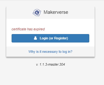 Getting error: certificate has expired, when trying to login to standalone app · Issue #81 ...