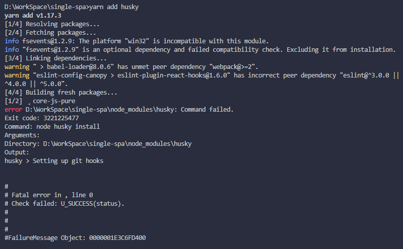 Check failed: U_SUCCESS(status). and show FailureMessage Object: 0000001E3C6FD400 · Issue #567 ...