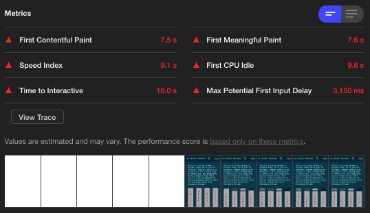 Lighthouse Report · Issue #119 · holistic-web/toolbox · GitHub
