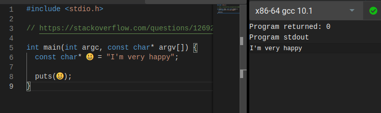 Unicode identifiers cause gcc to barf · Issue #699 · mypyc/mypyc · GitHub