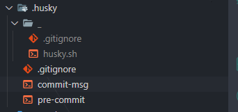 .husky/_/husky.sh: line 27: echo: write error: No such file or ...