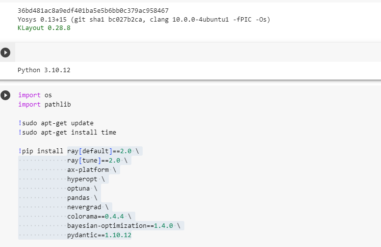 Unable to run AutoTuner for gcd · Issue #1391 · The-OpenROAD-Project ...