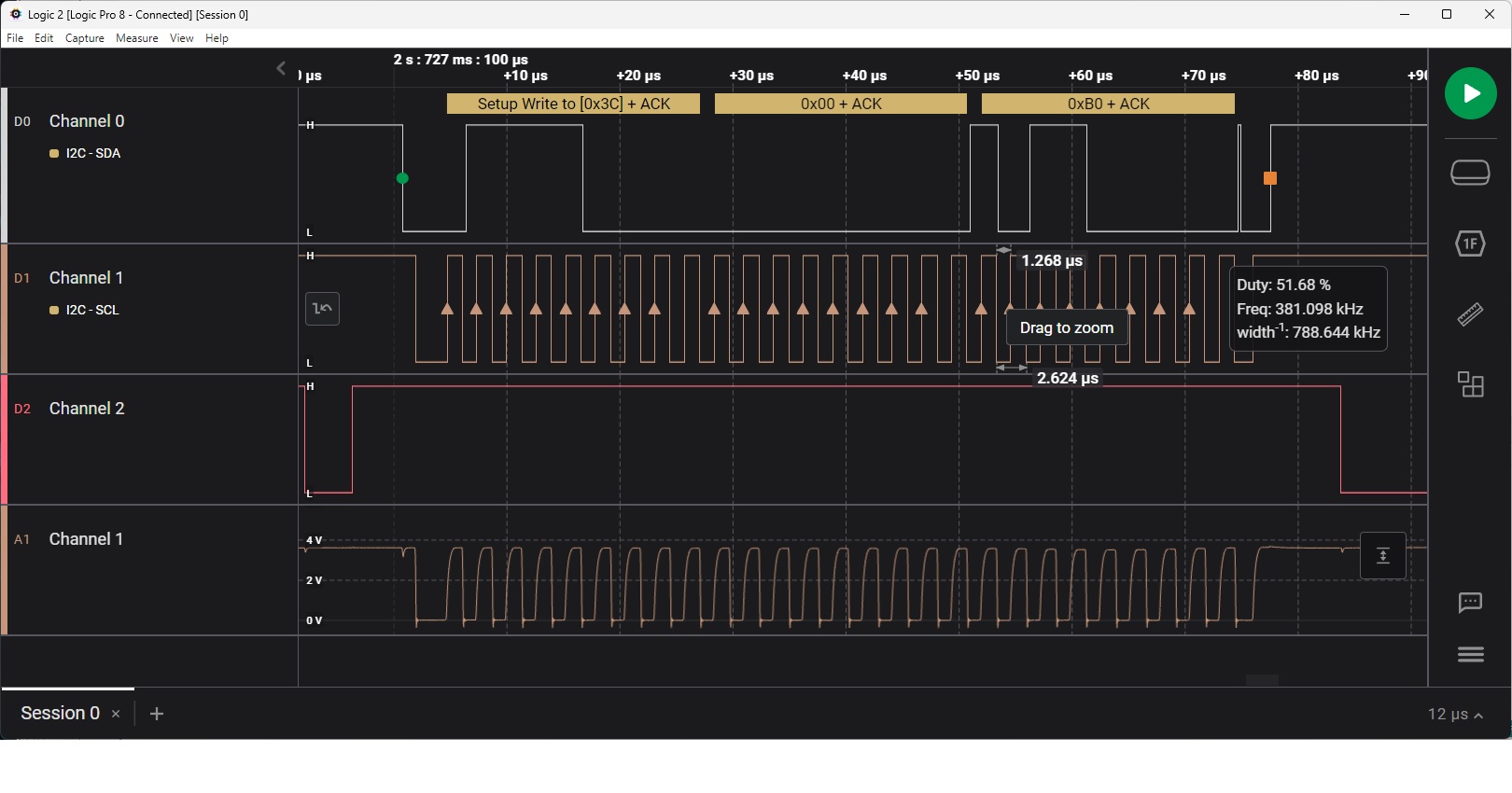 Wire clock is slow for some 3.3V devices. · Issue #69 · arduino/ArduinoCore-renesas · GitHub