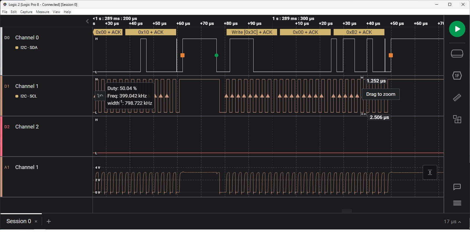 Wire clock is slow for some 3.3V devices. · Issue #69 · arduino/ArduinoCore-renesas · GitHub