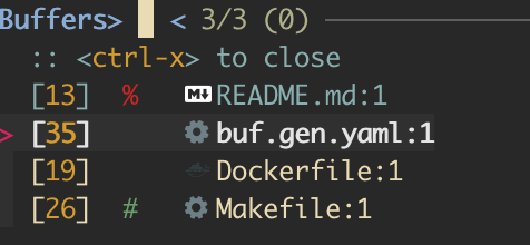 `buffers` current buffer should be at the top · Issue #646 · ibhagwan/fzf-lua · GitHub