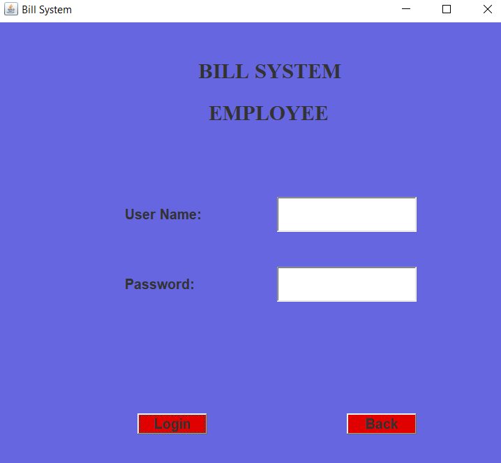 GitHub - wanibhavesh/Java-Billing-System