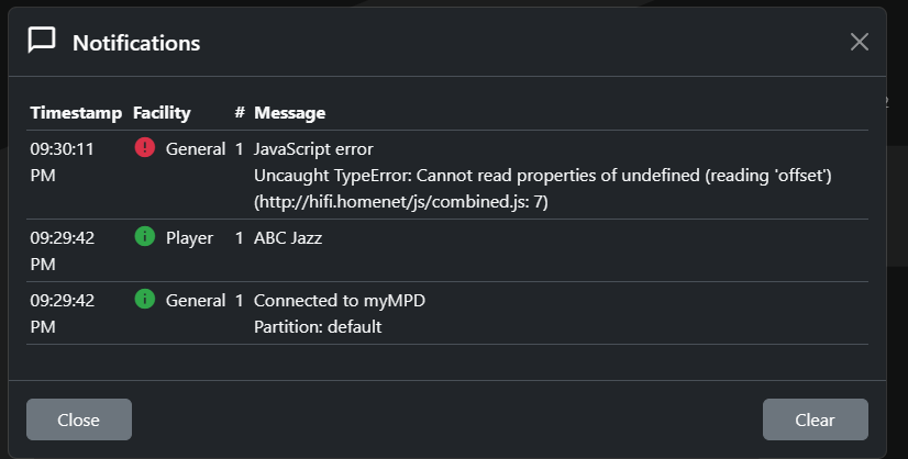 Javascript errors after update · Issue #987 · jcorporation/myMPD · GitHub