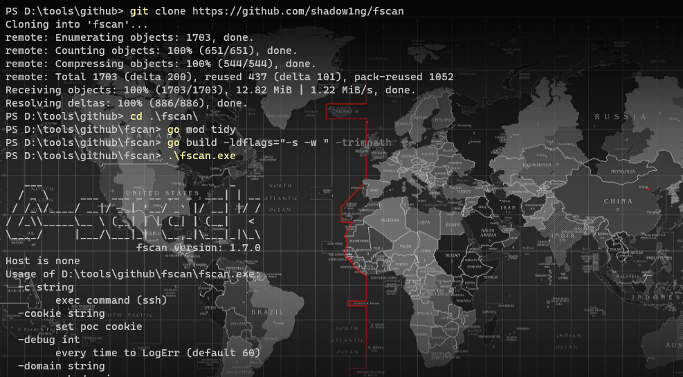 编译出错 · Issue #134 · shadow1ng/fscan · GitHub