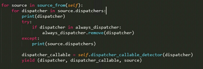 Dispatcher报错 · Issue #9 · GraiaProject/BroadcastControl · GitHub