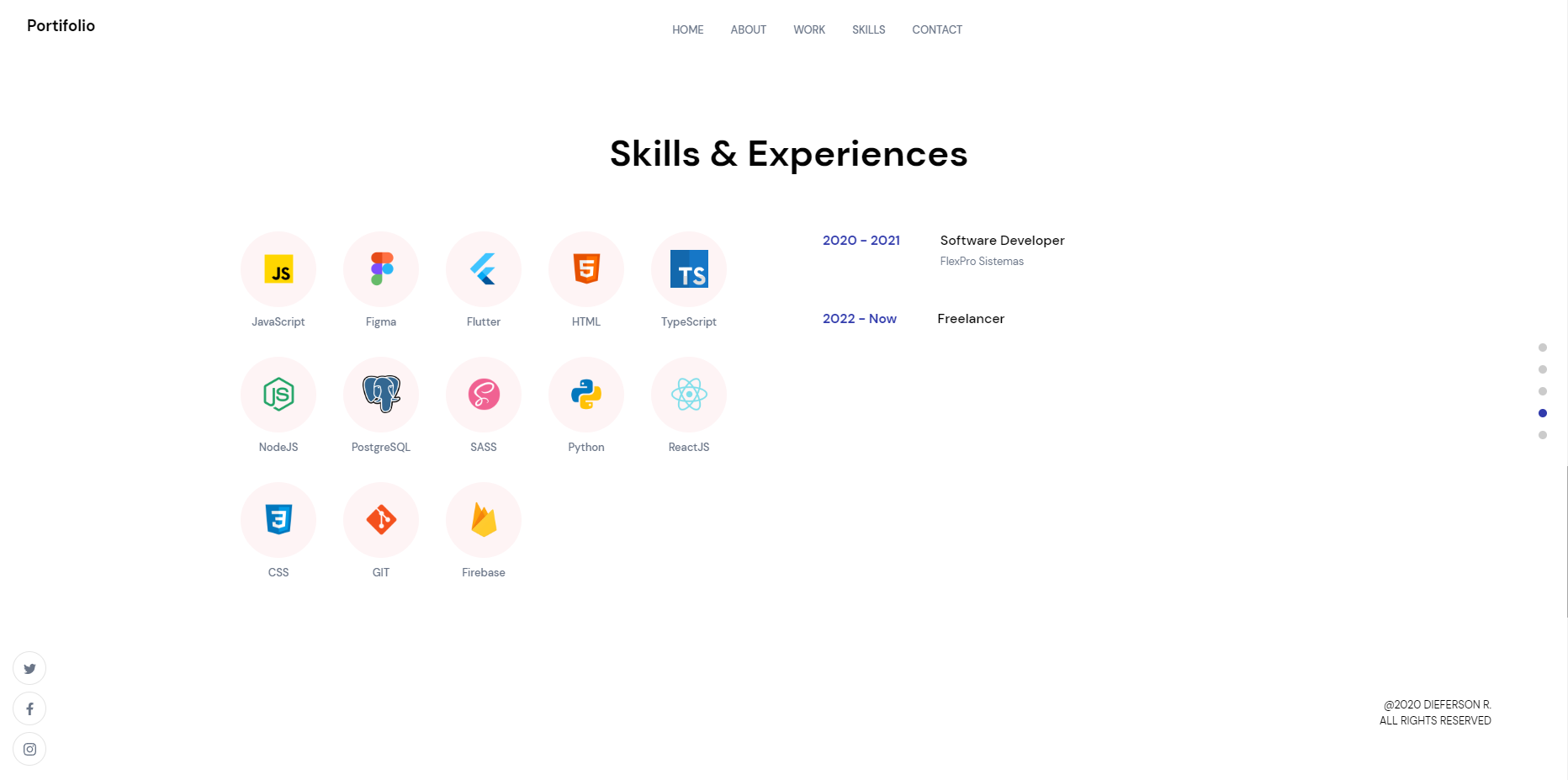 GitHub - dieferomanoski/portifolio: Fullstack application with ReactJS and Sanity to show all my ...