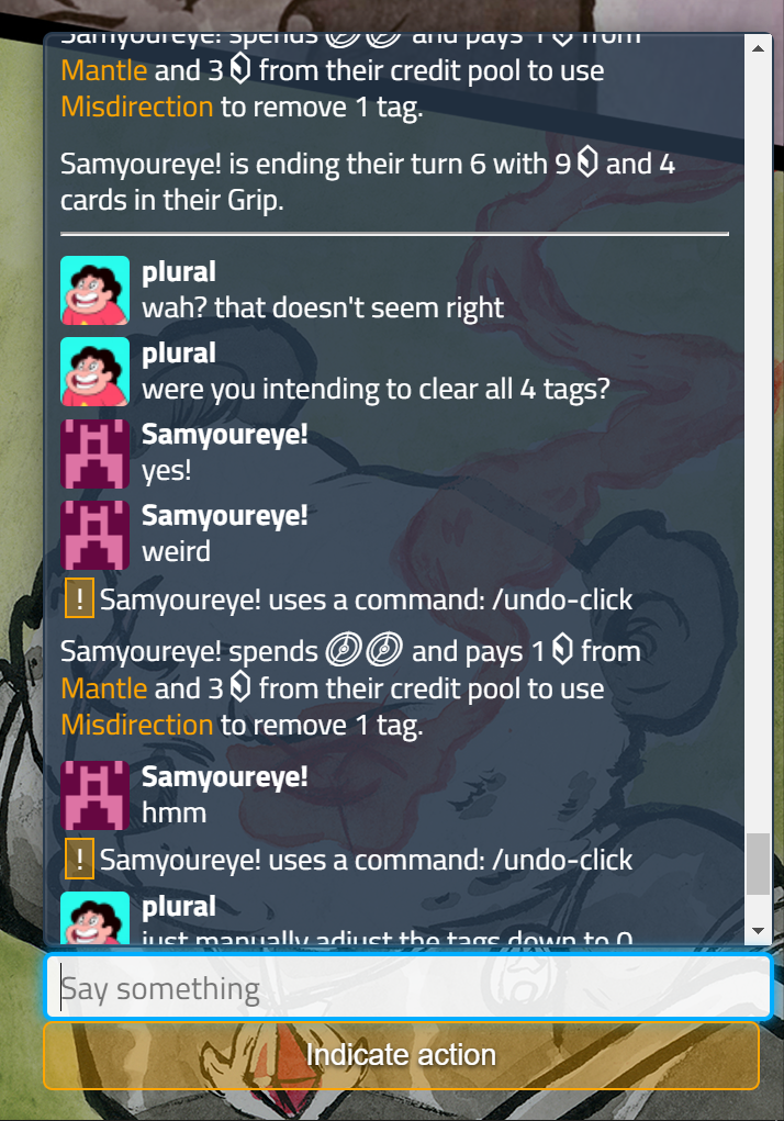 misdirection with a credit from mantle only clears one tag · Issue #5401 · mtgred/netrunner · GitHub