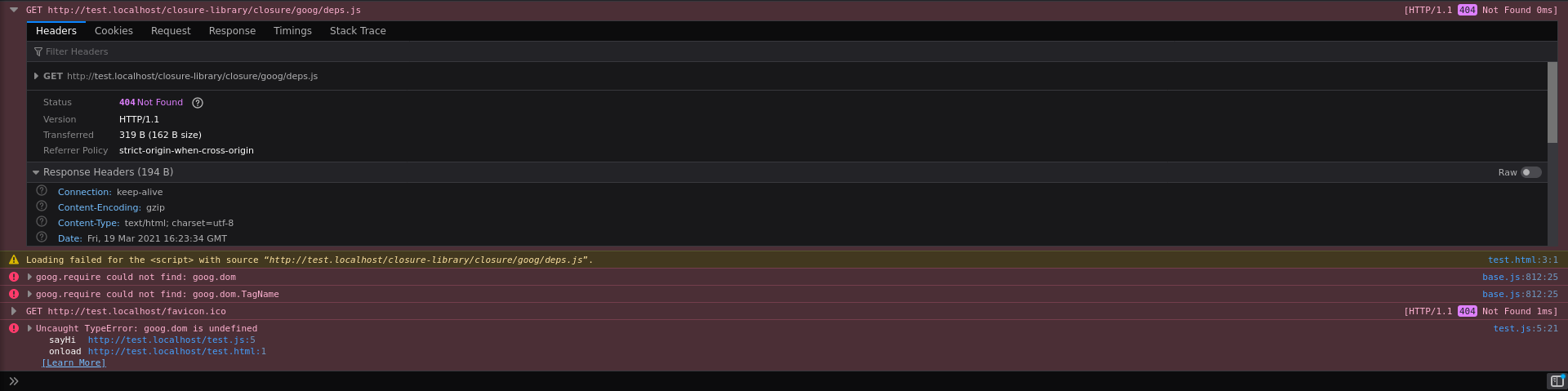 deps.js called by base.js but not in path · Issue #1125 · google/closure-library · GitHub