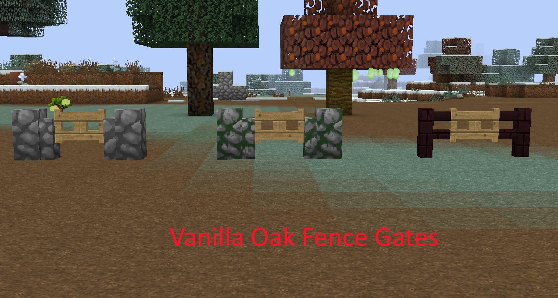 Modded Fence Gates Don't Connect with Cobblestone Walls · Issue #10974 ...