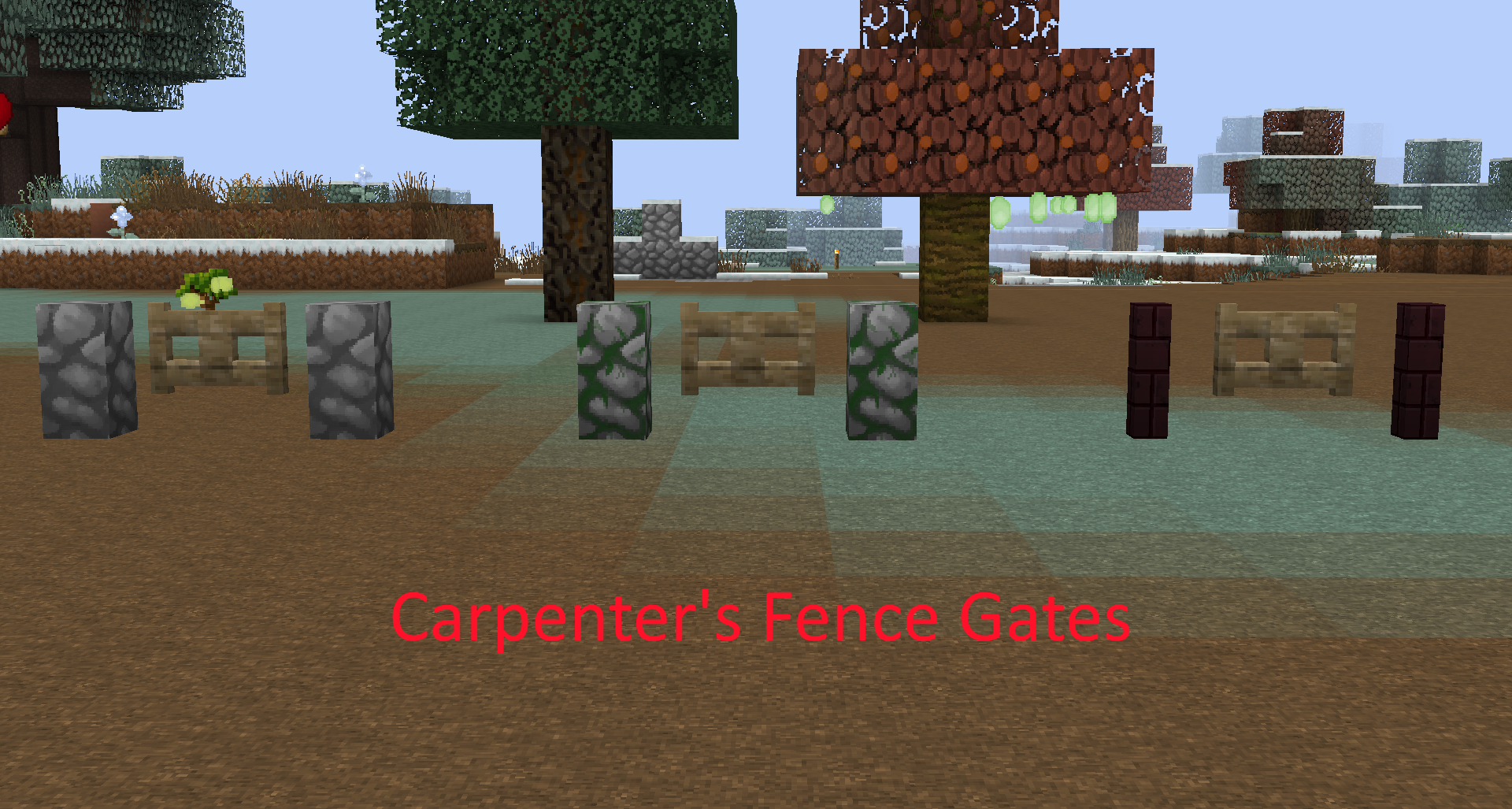 Modded Fence Gates Don't Connect with Cobblestone Walls · Issue #10974 ...