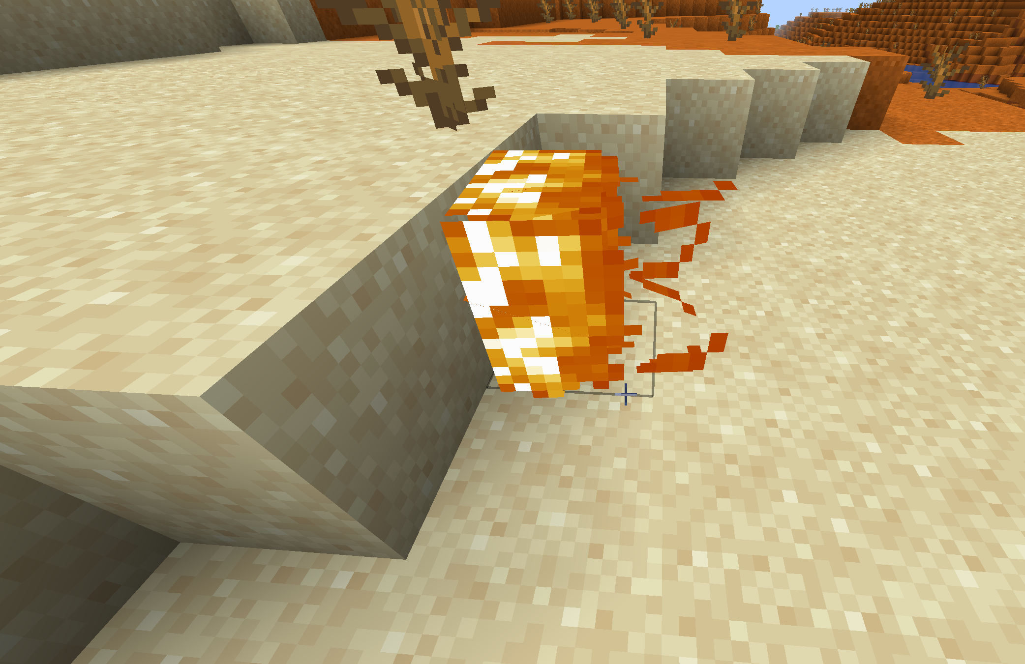 Fire is affected by block physics [BUG] · Issue #215 · haubna ...
