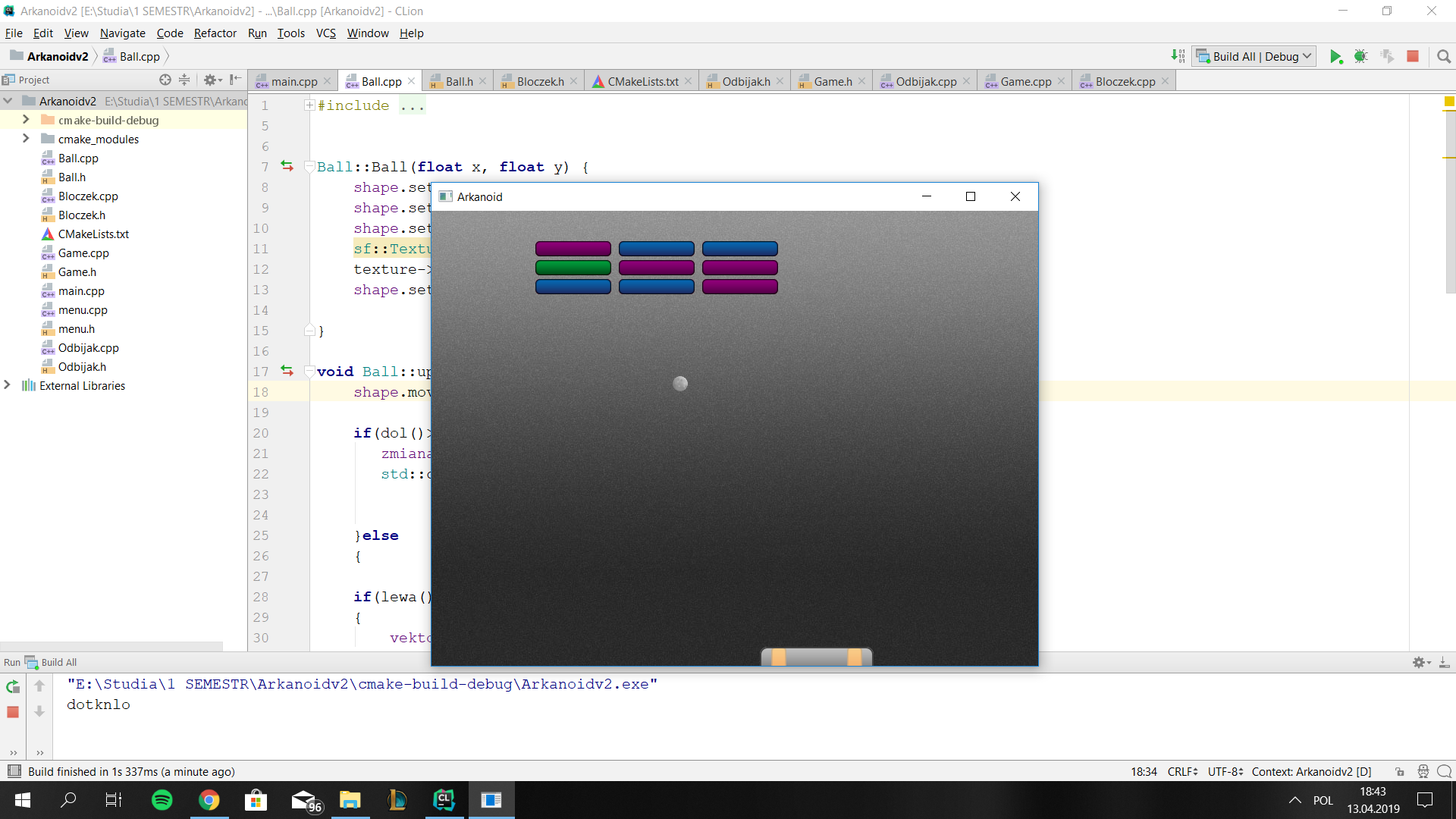 GitHub - ycek21/Arkanoid-SFML