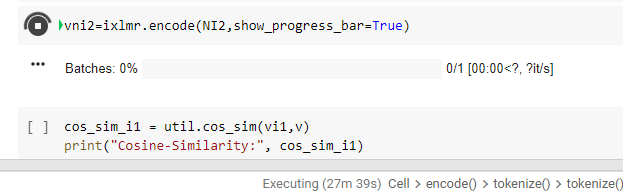Encoding is very slow · Issue #1547 · UKPLab/sentence-transformers · GitHub