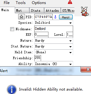 SW/SH Egg Delibird Hidden Ability · Issue #2544 · kwsch/PKHeX · GitHub
