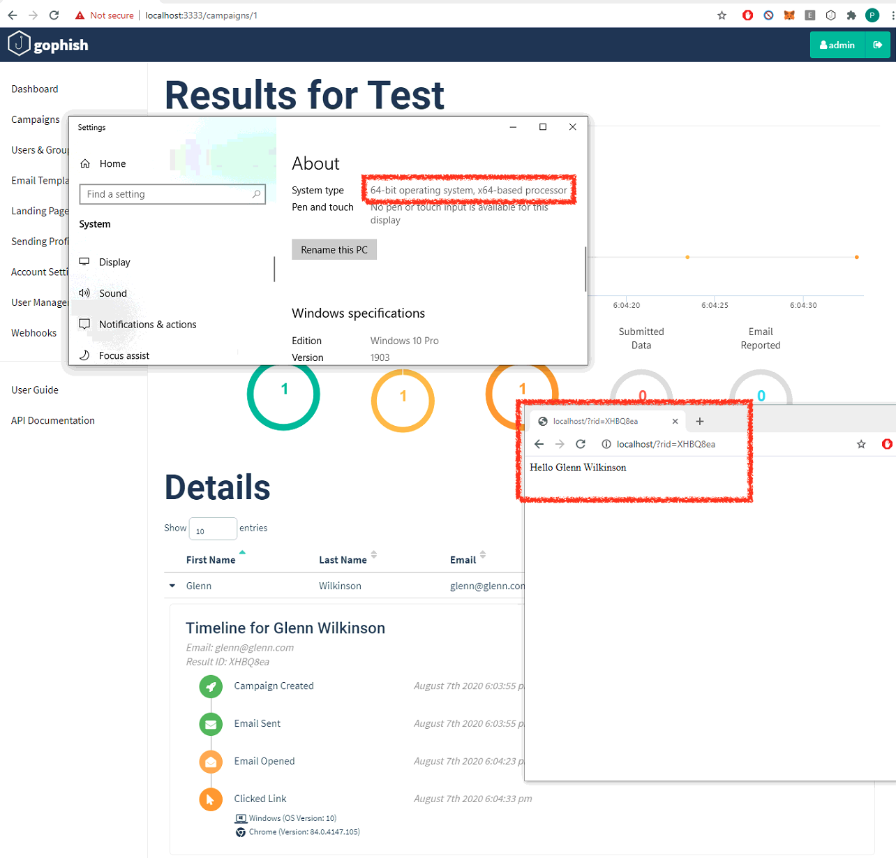 Template Variables not working for Windows 64 bit version · Issue #1926 · gophish/gophish · GitHub