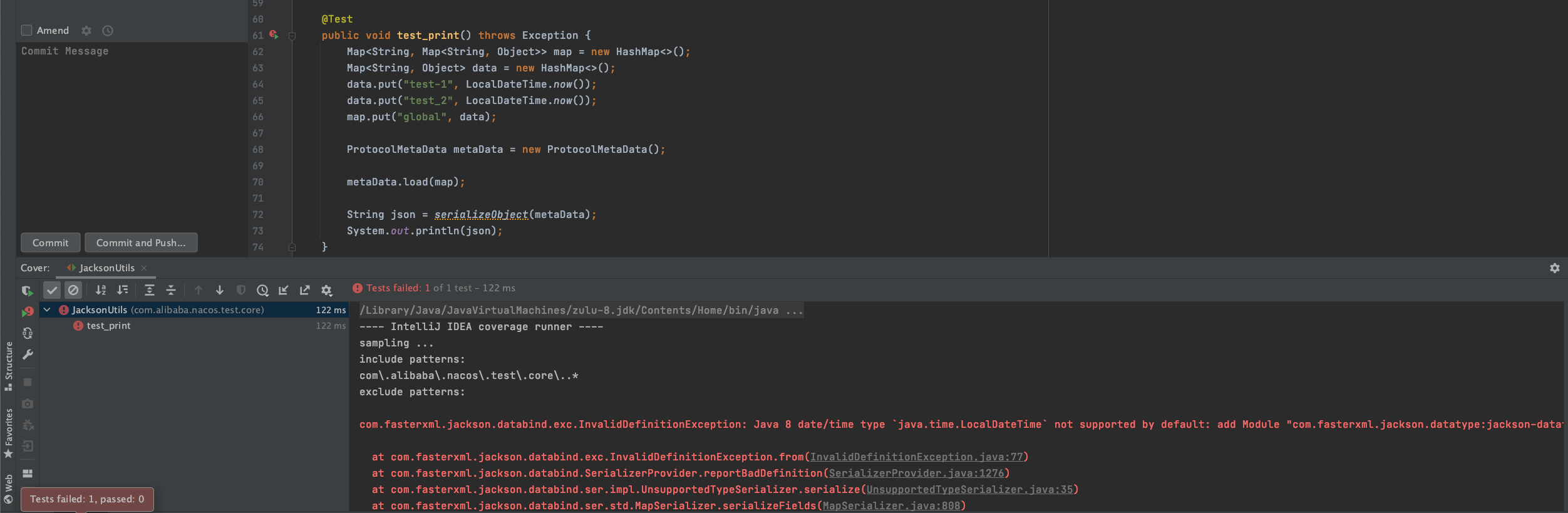There Are Some Failed Test Cases · Issue 5538 · Alibabanacos · Github