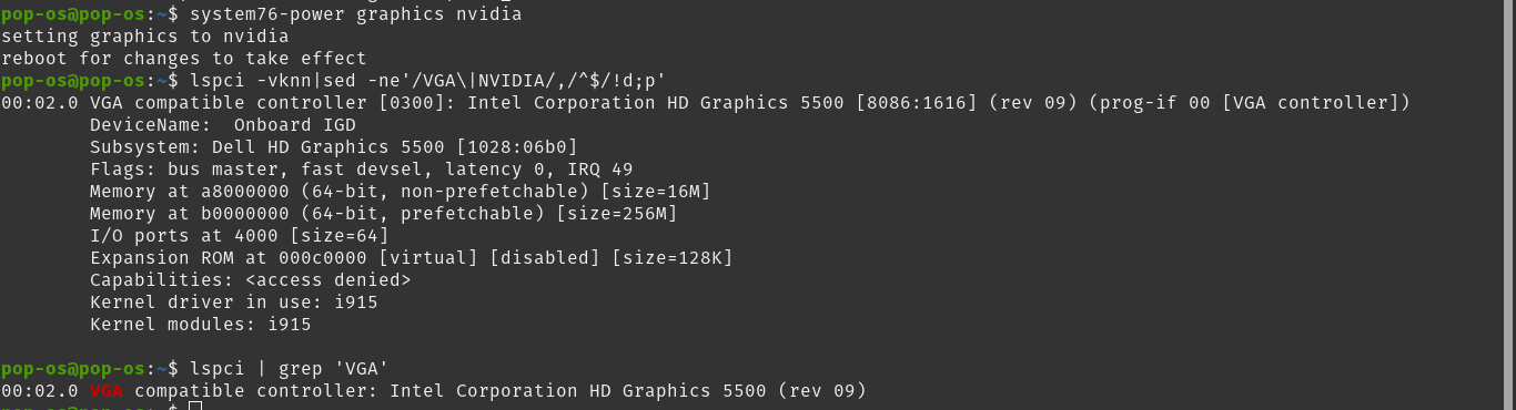 Version 515 cant switch to nvidia · Issue #2669 · pop-os/pop · GitHub