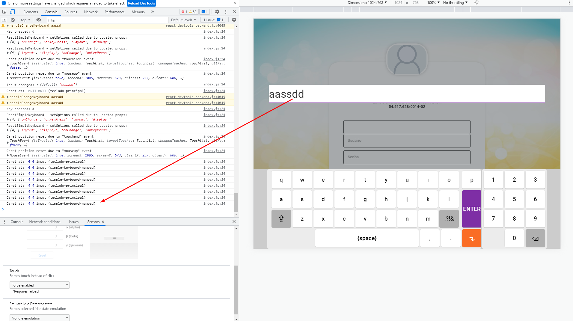 Backspace doesn't syncronize multiple keyboards · Issue #1948 · hodgef/react-simple-keyboard ...