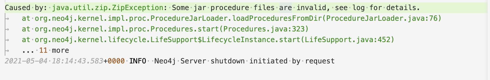 When I use neo4j-3.5.12 and apoc-3.5.04(same issue happend with neo4j 4.0.6 and apoc-4.0.1. 16 ...