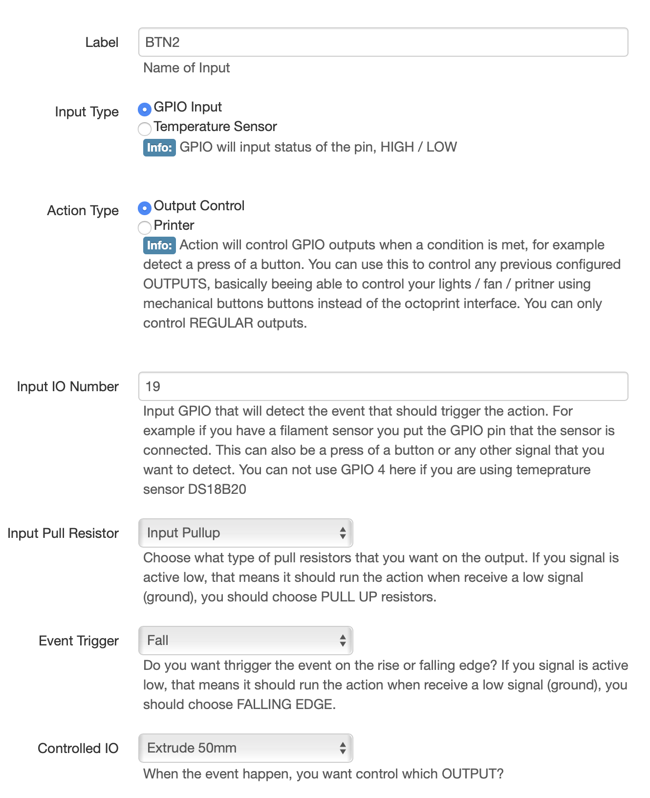 GPIO INPUT TO GCODE · Issue #269 · vitormhenrique/OctoPrint-Enclosure · GitHub